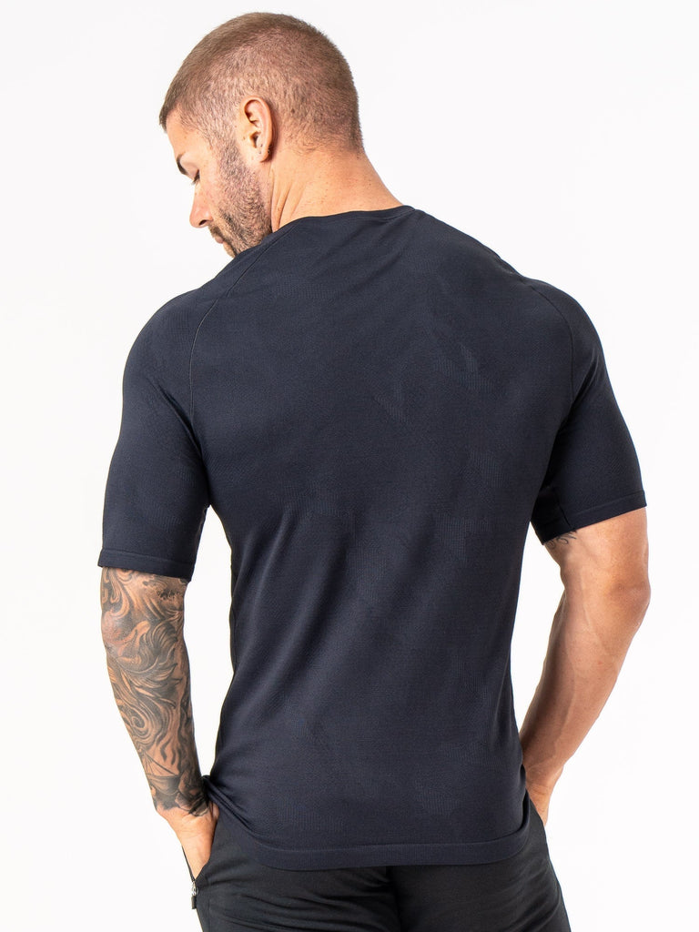Aero Core Seamless T-Shirt - Black - Ryderwear