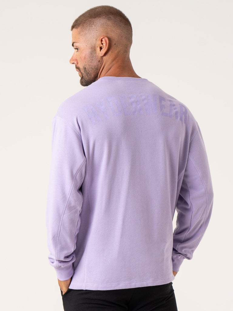 Force Crew Neck - Purple - Ryderwear