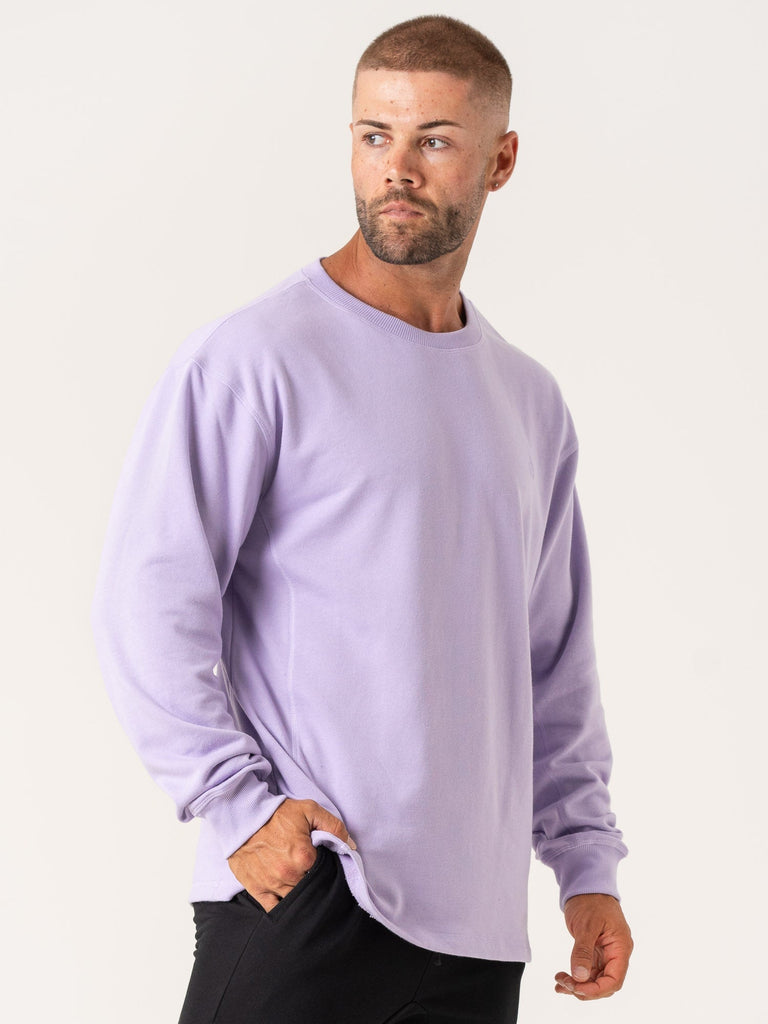 Force Crew Neck - Purple - Ryderwear