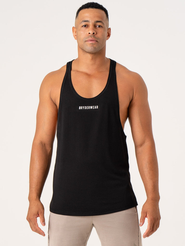 Pursuit Stringer - Black - Ryderwear