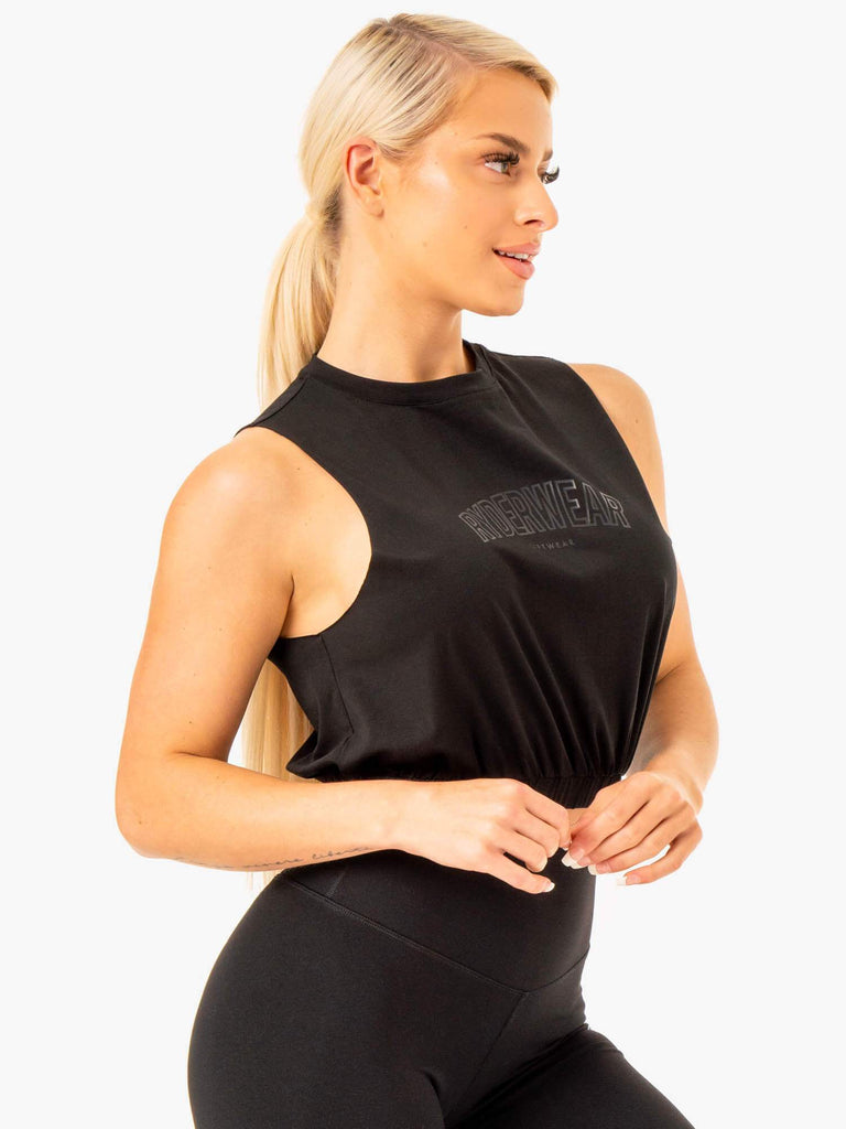 Boxer Muscle Tank - Black - Ryderwear