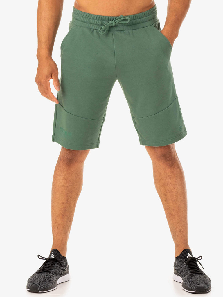 Limitless Track Short - Forest Green - Ryderwear