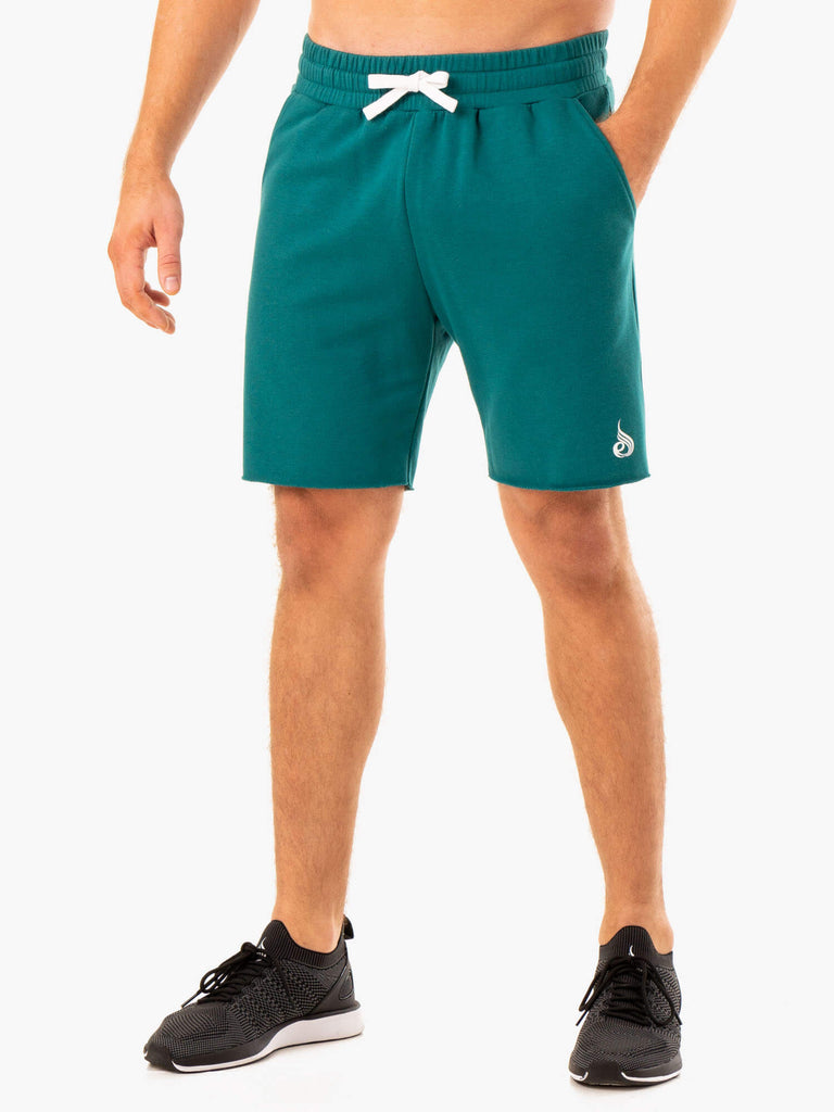 Recharge Track Gym Short - Teal - Ryderwear